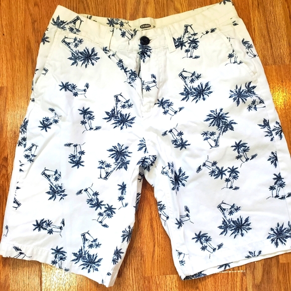 Old Navy | Shorts | Old Navy Palm Tree Shorts | Poshmark